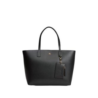 Tommy Hilfiger Sac cabas &agrave; poche zipp&eacute;e &agrave; logo m&eacute;tallique