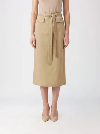 Fabiana Filippi Rock Damen Farbe Braun