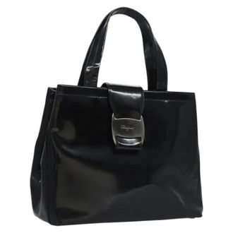 Ferragamo Pre-owned Beschichtetes Canvas handtaschen - - Pre-owned - Damen - Schwarzk - ONE SIZE