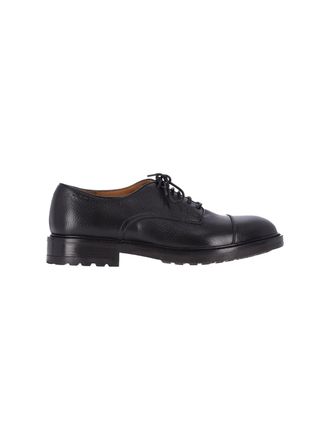 Alexander Hotto Brown Leather Derby Shoes