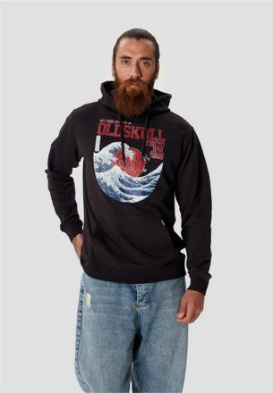Oldskull Kapuzensweatshirt Asian Big W (1-tlg) mit angesagtem Wellen-Print
