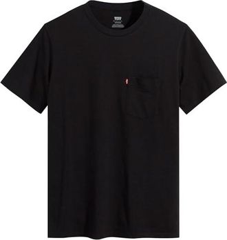 Levi's Homme Short Sleeve Classic Pocket Tee, Mineral Black Slub, XL