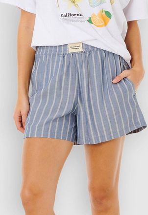 Rip Curl Beach Days Pinstripe Shorts dusty blue