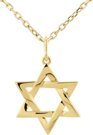 Edenly Anhänger Davidstern - Gelbgold