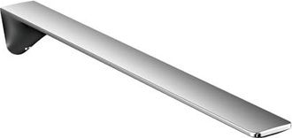 Emco Art Handtuchhalter chrom, Handtuchstange 1-armig, starr, zur Wandmontage, Länge 320 mm - 165000132, Grau