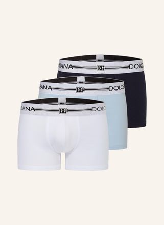 Dolce & Gabbana 3er-Pack Boxershorts blau