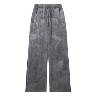 GCDS Studded Logo Jogger Pants - - Trousers - Herren - Grau - XL