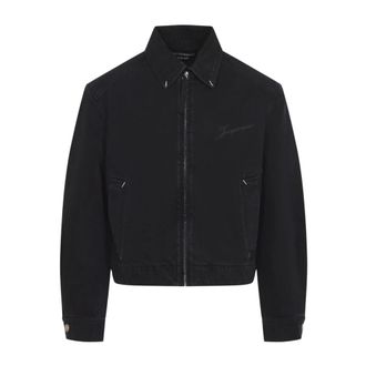 Jacquemus Homme, Vestes, Noir, Taille: M La Veste De-N&icirc;mes Canevas Jacket