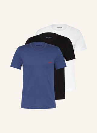 HUGO BOSS Hugo 3er-Pack T-Shirts blau