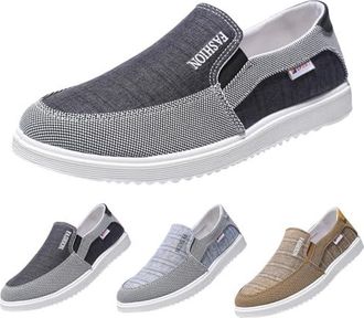 Generic Mocassins &agrave; enfiler pour homme, baskets de marche d&eacute;contract&eacute;es, confortables et l&eacute;g&egrave;res, semelle int&eacute;rieure rembourr&eacute;e douce, chaussures basses durab