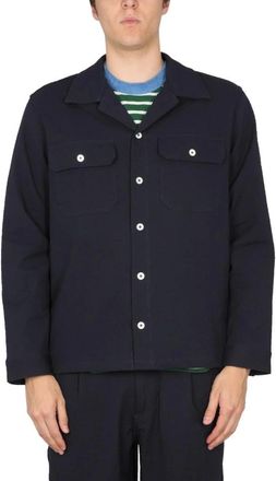 Howlin Homme, Chemises, Bleu, Taille: M Magic Work Shirt