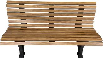 Blome Blome - Banc dext&eacute;rieur en plastique, &agrave; 13 lames, largeur 1500