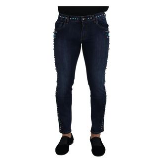 Dolce & Gabbana Homme, Jeans, Bleu, Taille: M Jeans slim