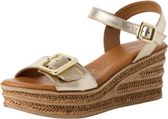 Tamaris Sandalette Damen Keilabsatz metallic,EU 38