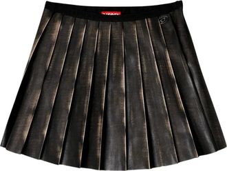 Diesel Femme, Jupes, Brun, Taille: 42 FR O-Saka-Mini Gonna