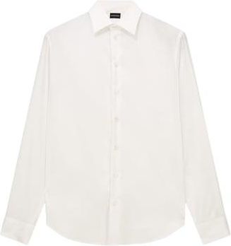 Emporio Armani Chemise droite unie