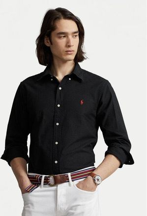 Polo Ralph Lauren Hemd Bsr 710772290 Schwarz Custom Fit