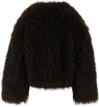 Michael Kors Faux Coat - Brown
