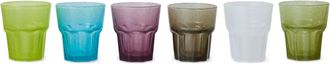 HKliving Verres Mineral - Set de 6 HKliving
