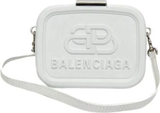Balenciaga Pre-owned Lunchbox Mini Case 638324 - Femme - Pre-owned - Blanc - Taille: ONE Size
