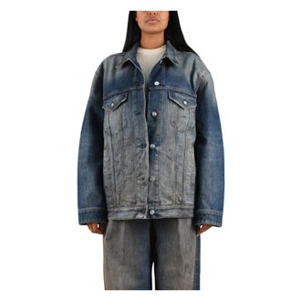 Nine In The Morning Sibi Trucker Jacket - - Jackets - Damen - Blau - S