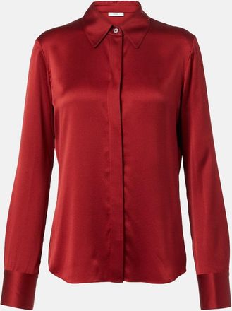 Vince Hemd aus einem Seidengemisch