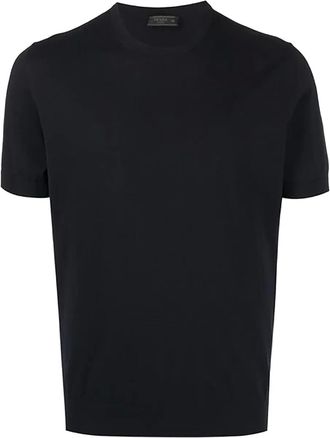 Prada t-shirt à encolure ronde - Noir