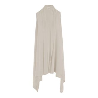 SA SU PHI Langer Kaschmir- und Seidenstrick - - Jackets - Damen - Beige - XL