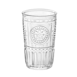Bormioli Rocco Verre romantique, 475 millilitres, verre, transparent