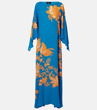 Etro Robe longue imprim&eacute;e