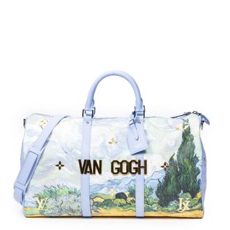 Louis Vuitton Crossbody Bags - Ltd. Ed. Jeff Koons Masters Collection Van Gogh Ke - Gr. unisize - in Blau - f&uuml;r Damen