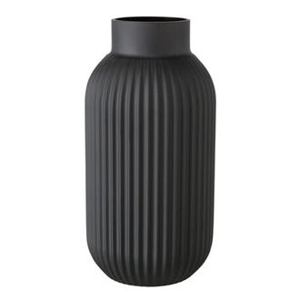 Boltze Boltze Nordika Vase schwarz matt 30cm (1 Stück)