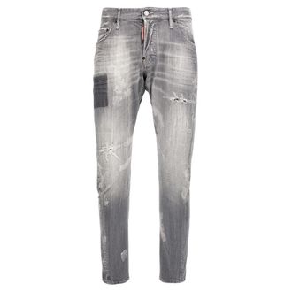 Dsquared2 Sexy Twist Jeans, Used-look, Grau