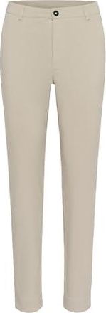Kaffe Womens Pants Midrise Waist Straight Legs Full Length Zip and Button