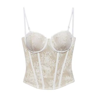 Aniye By Viv&igrave; Bustier - Femme - Tops - Beige - Taille: 40 FR