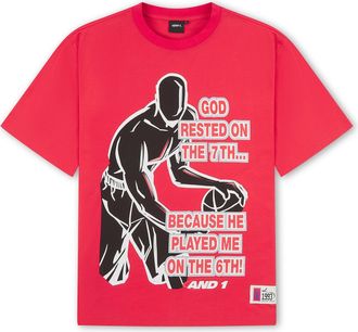 AND1 T-Shirt Rested On The 7Th Trash Talk