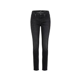 7 For All Mankind THE Slim 3NZ - - Jeans - Damen - Schwarzk - W26