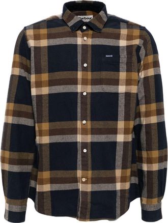 Barbour Hemd mit Karomuster - Blau
