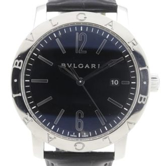 Bulgari Pre-owned Bb41Bsld Edelstahl Uhr - - Pre-owned - Herren - Grau - ONE SIZE