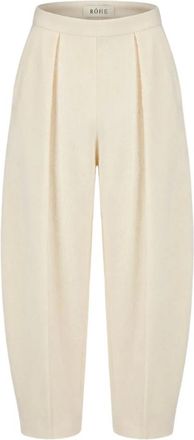 R&oacute;he Pantalon tailleur sculptural Puck - Femme - Pantalons - Beige - Taille: 38 FR