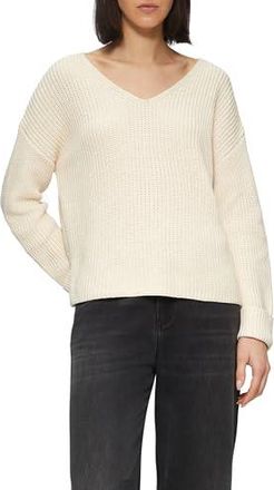 s.Oliver 2161056 Pull en Tricot, Beige, 38 Femme