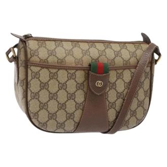 Gucci Pre-owned Cuir sacs-gucci - Femme - Pre-owned - Beige - Taille: ONE Size