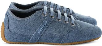 Givenchy baskets Slim en jean - Bleu