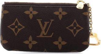 Louis Vuitton Zip Key Monogram Empreinte Leather pouch - Braun