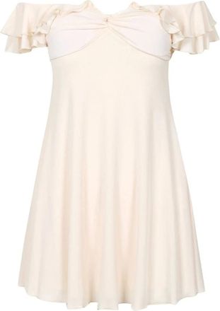 Aniye By Femme, Robes, Beige, Taille: 40 FR Short Robes