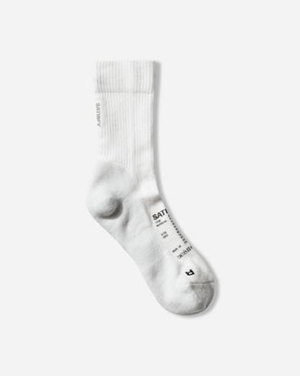 SATISFY Merino Nylon Tube Socks Off White