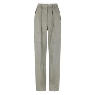 Paco Rabanne Femme, Pantalons, Vert, Taille: 36 FR Cargo Pantalons en tissu technique