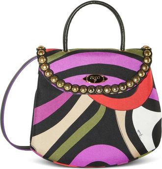 Pucci Sparkles Schultertasche - Schwarz