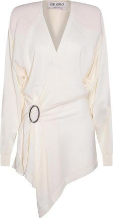 The Attico Kurzes Kleid - Weiß