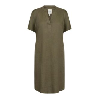 Part Two Femme, Robes, Vert, Taille: 44 FR Élégante Robe à Col V